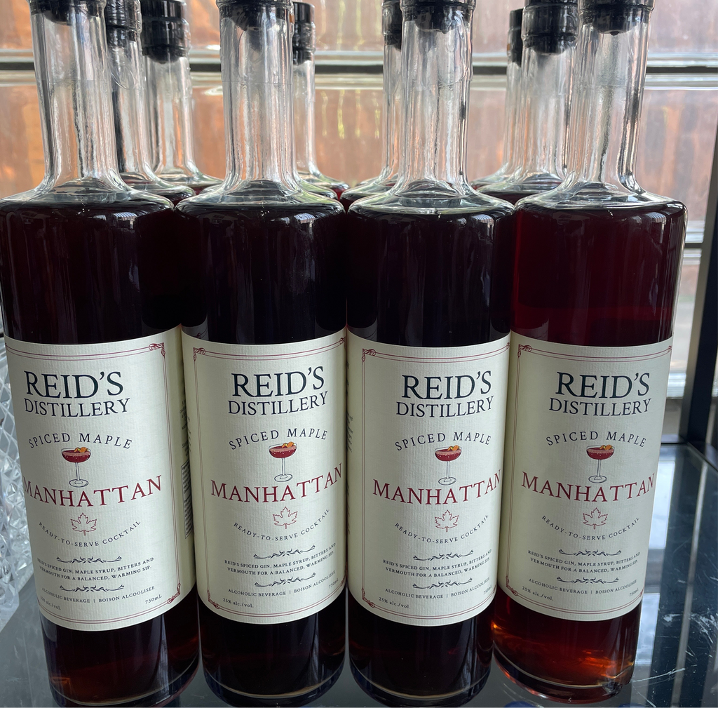 Reid's Spiced Maple Manhattan Ready to Serve – Reid's Distillery